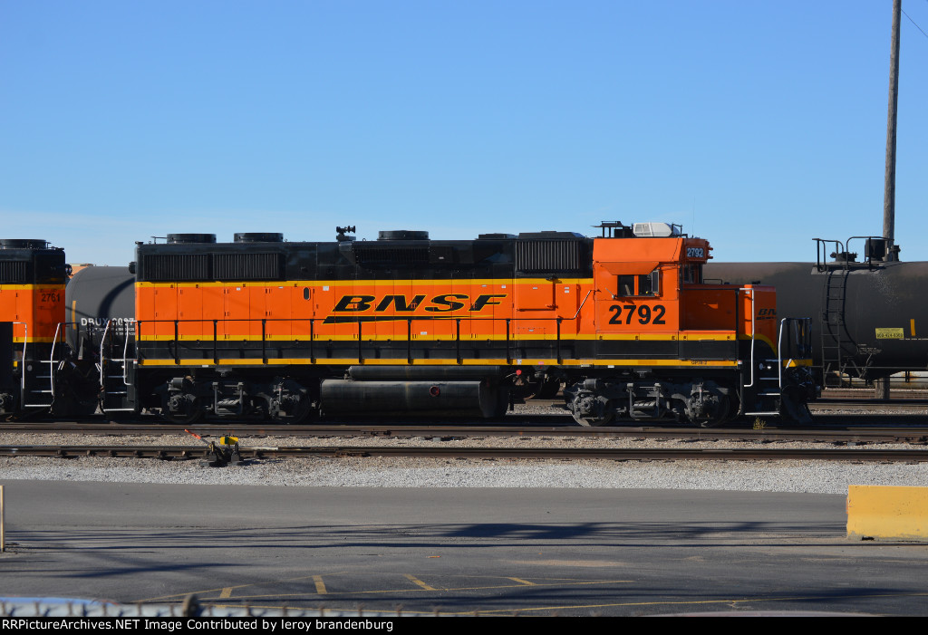 BNSF 2792 at murray yard